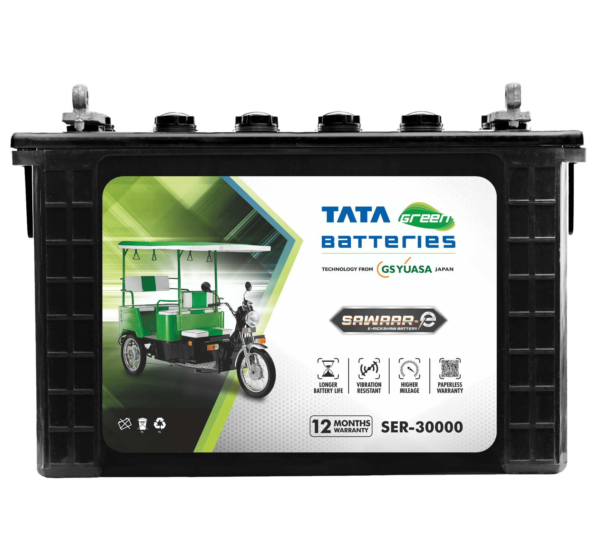 TATA GREEN Batteries for your vehicle - TyrePlex | Check battery price ...